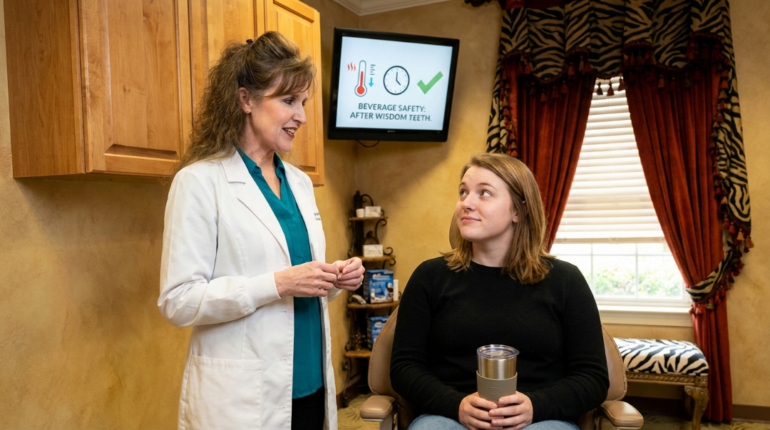 Can You Drink Coffee After Wisdom Teeth Removal? - Buford Dentist